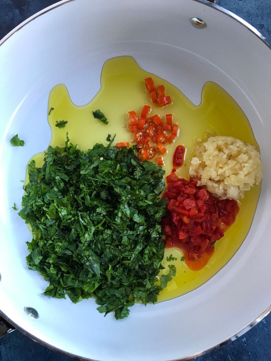 Lebanese Spicy Potatoes (Batata Harra) – Cookin' with Mima