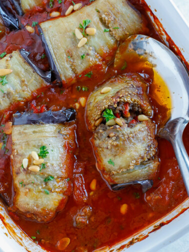 Sheikh El Mahshi (شيخ المحشي ) Recipe – Cookin' with Mima