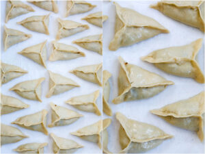 Lebanese Spinach Pie Fatayer Bi Sabanekh – Cookin' with Mima