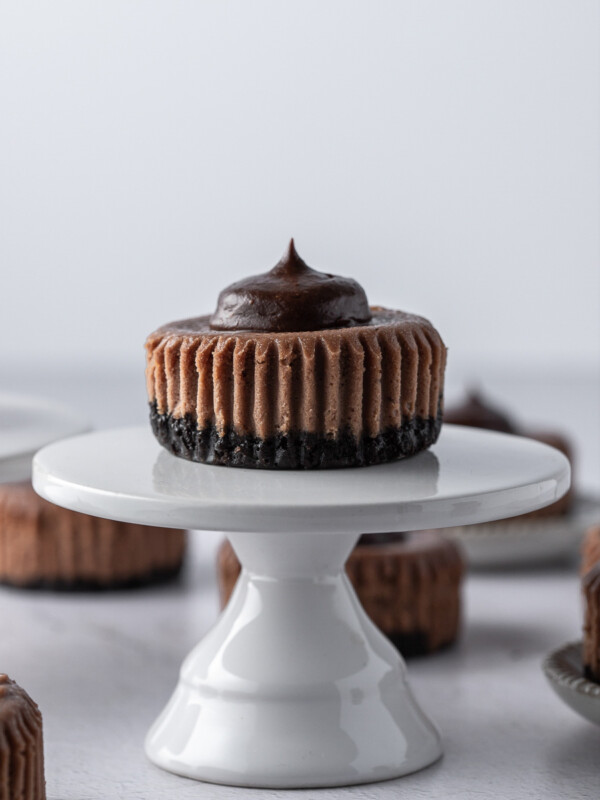 Easy Mini Chocolate Cheesecake Recipe – Cookin' with Mima