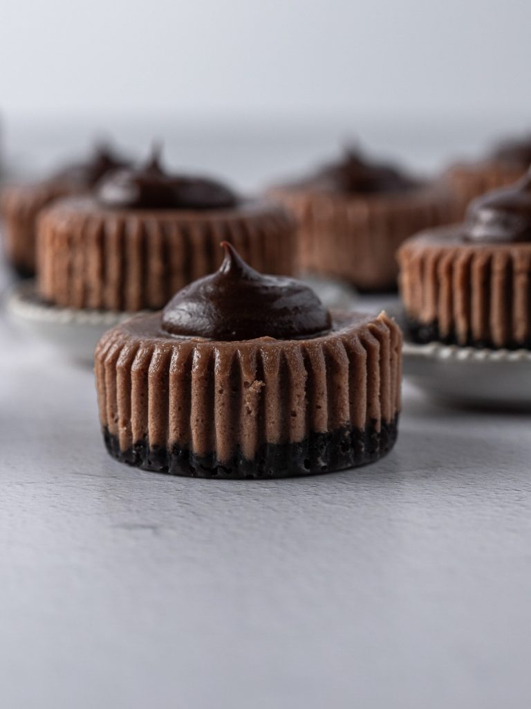 Easy Mini Chocolate Cheesecake Recipe – Cookin' with Mima