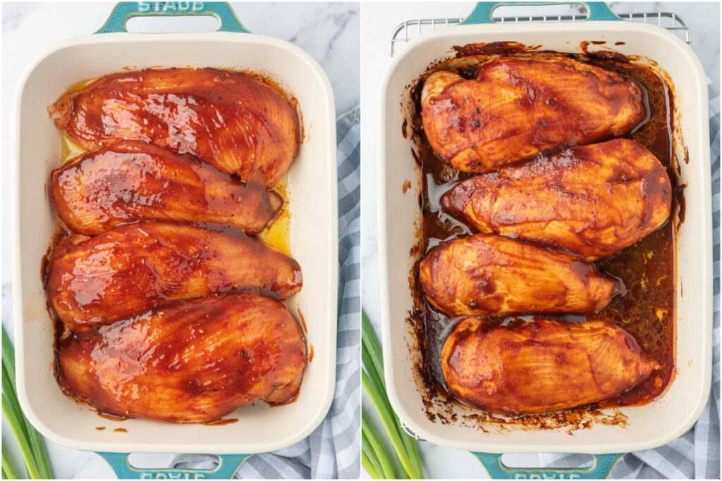 Easy Oven Baked Bbq Chicken Breast Cookin With Mima