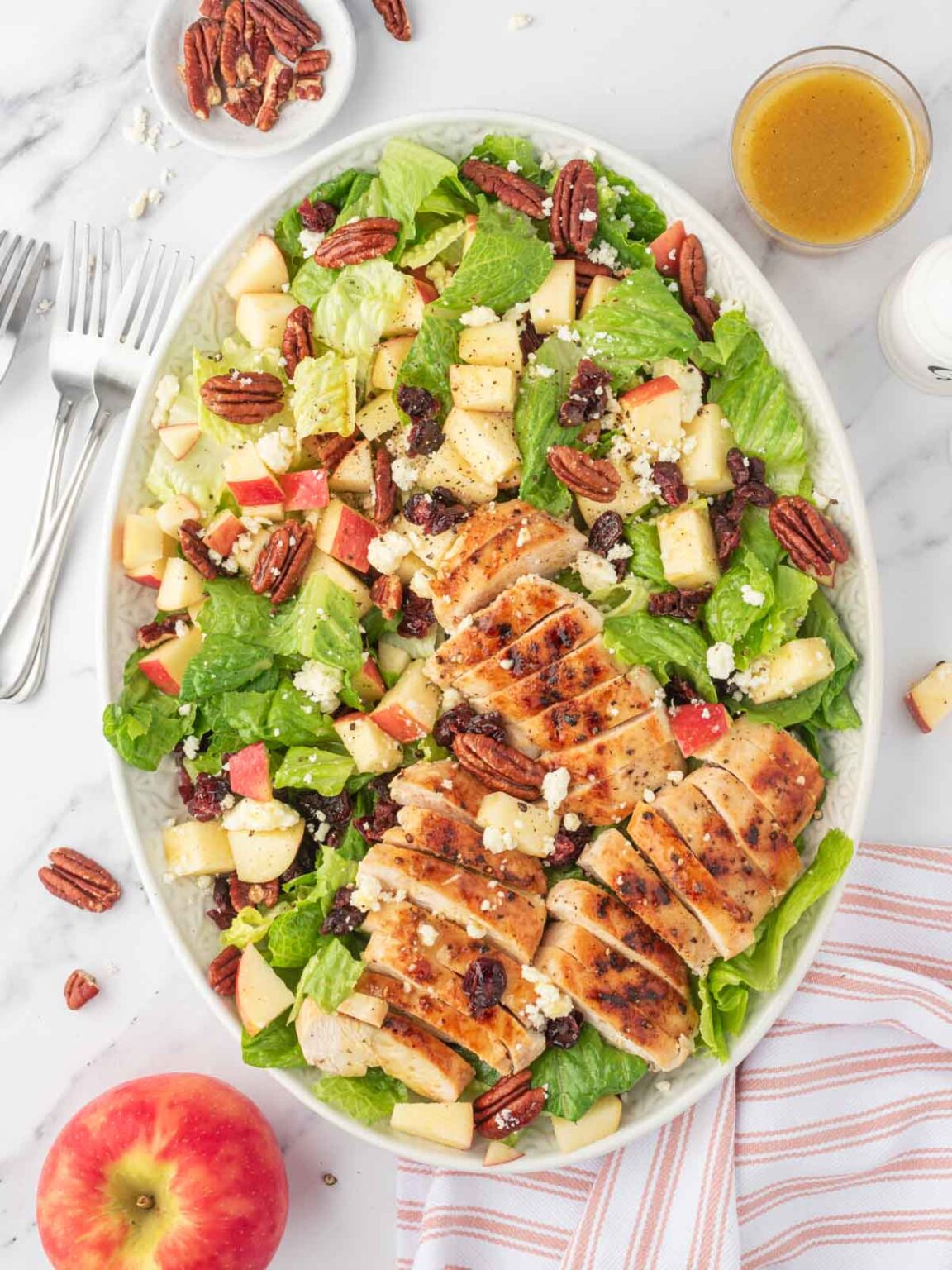 Healthy Autumn Chopped Chicken Salad – Cookin' with Mima