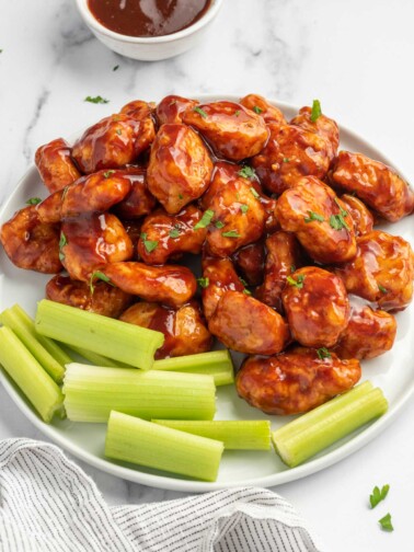 Crispy Baked BBQ Chicken Bites – Cookin' with Mima