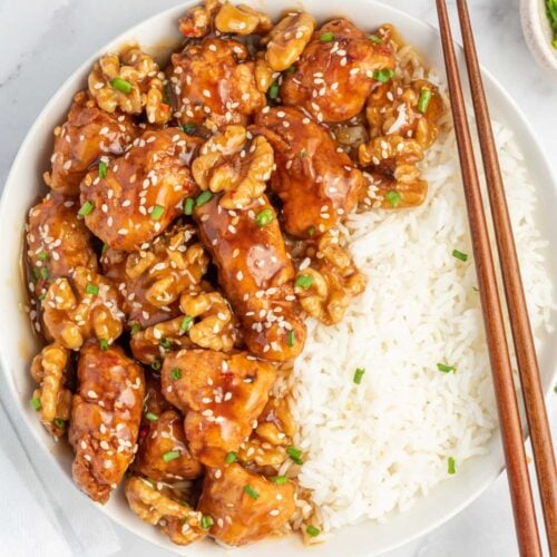 Easy Honey Walnut Chicken – Cookin' with Mima