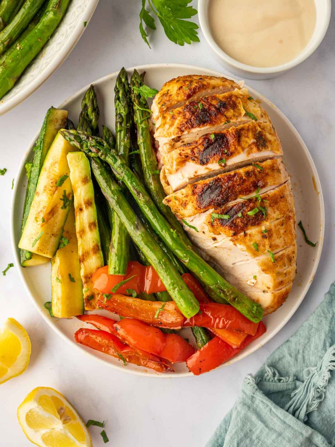 Grilled Half Chicken – Cookin' with Mima