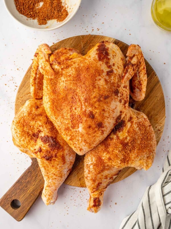 Charcoal Grilled Whole Chicken – Cookin' with Mima