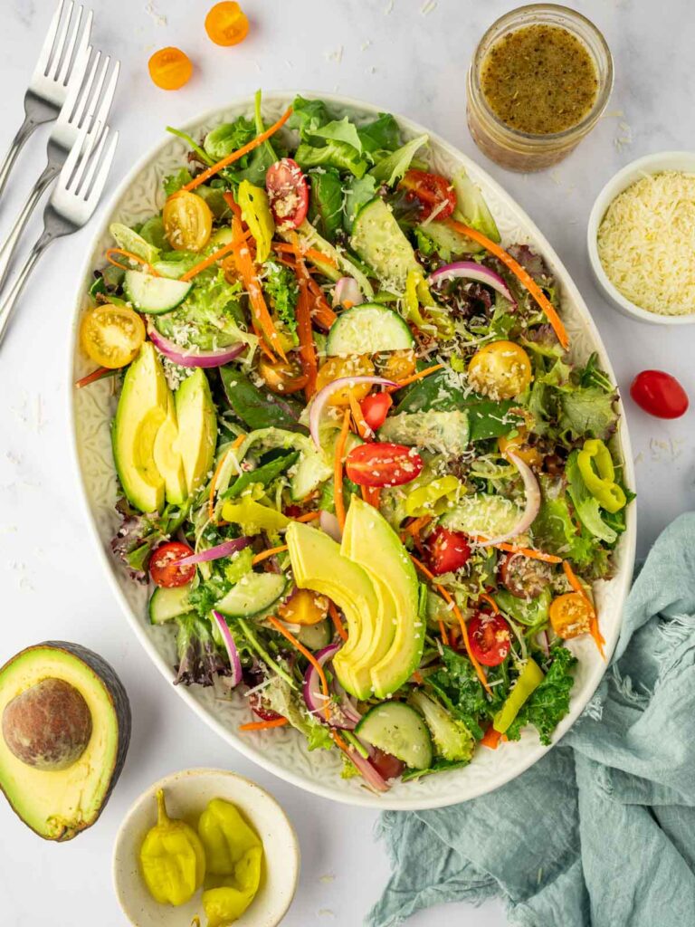 Delicious House Salad – Cookin' with Mima