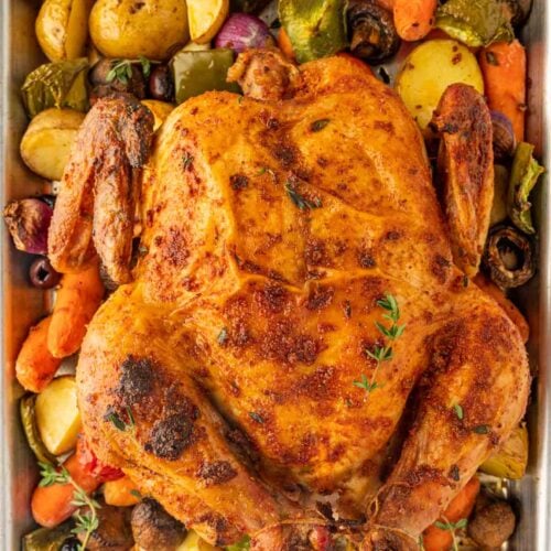 Mediterranean Roasted Chicken – Cookin' with Mima
