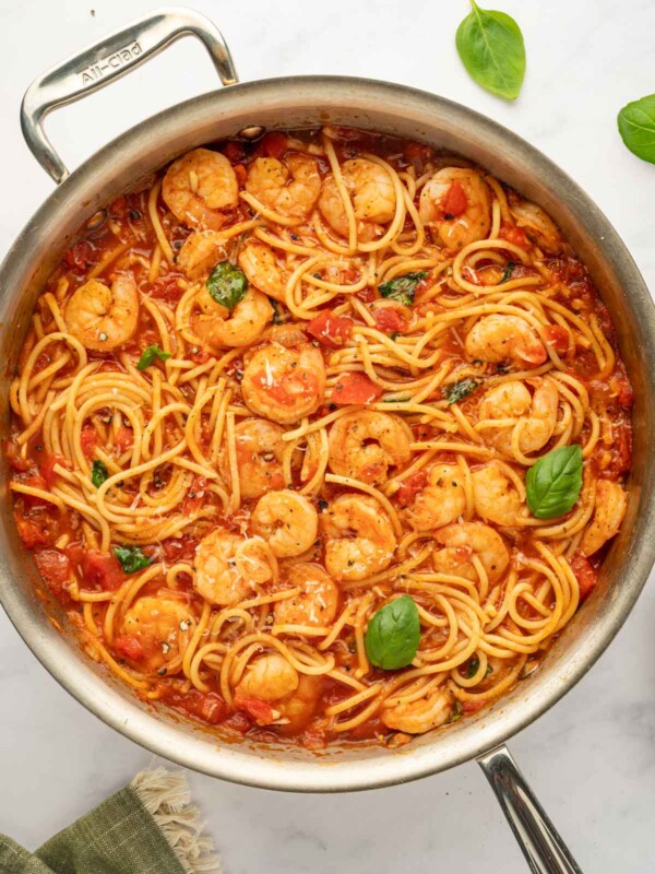Shrimp Spaghetti – Cookin' with Mima