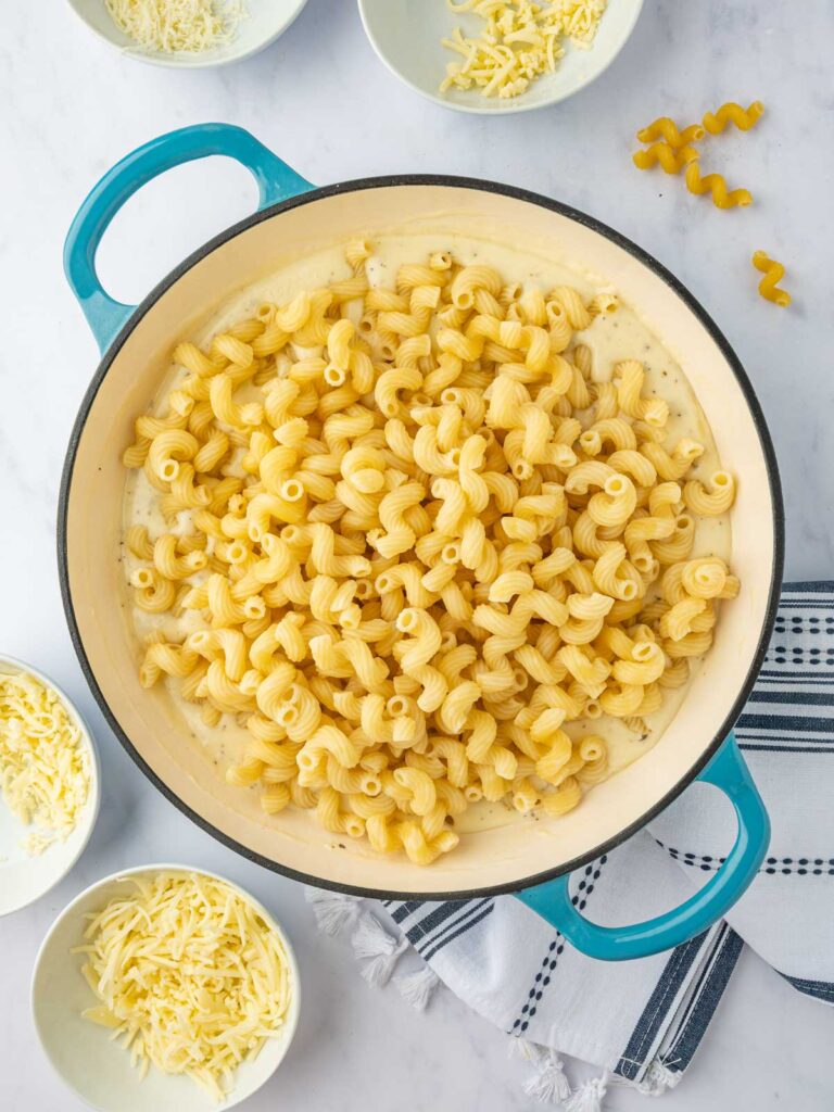 Easy Four Cheese Pasta – Cookin' with Mima