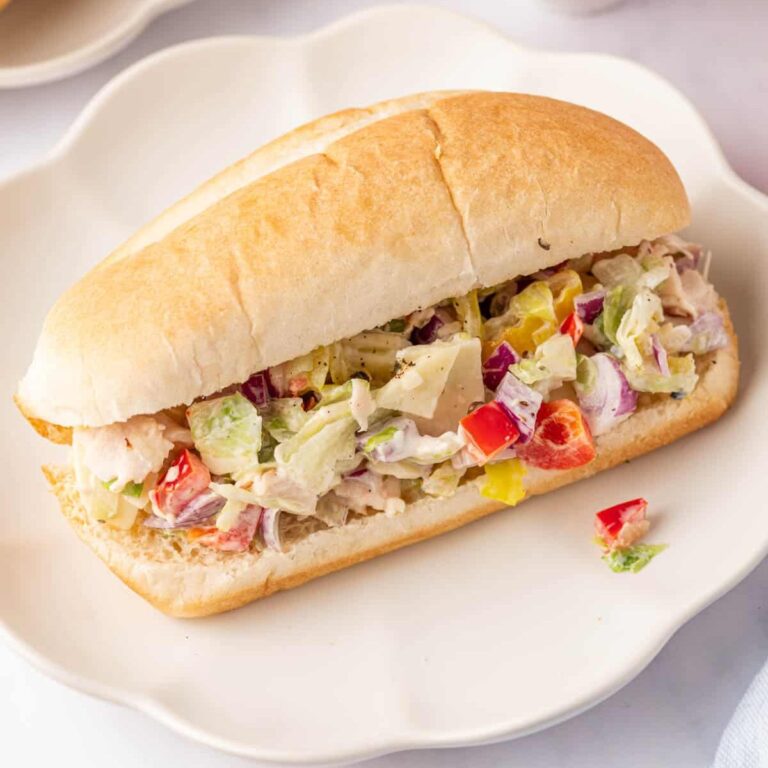 Viral Chopped Italian Deli Sandwich – Cookin' with Mima