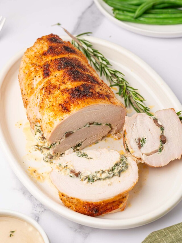 Stuffed Turkey Roll – Cookin' with Mima