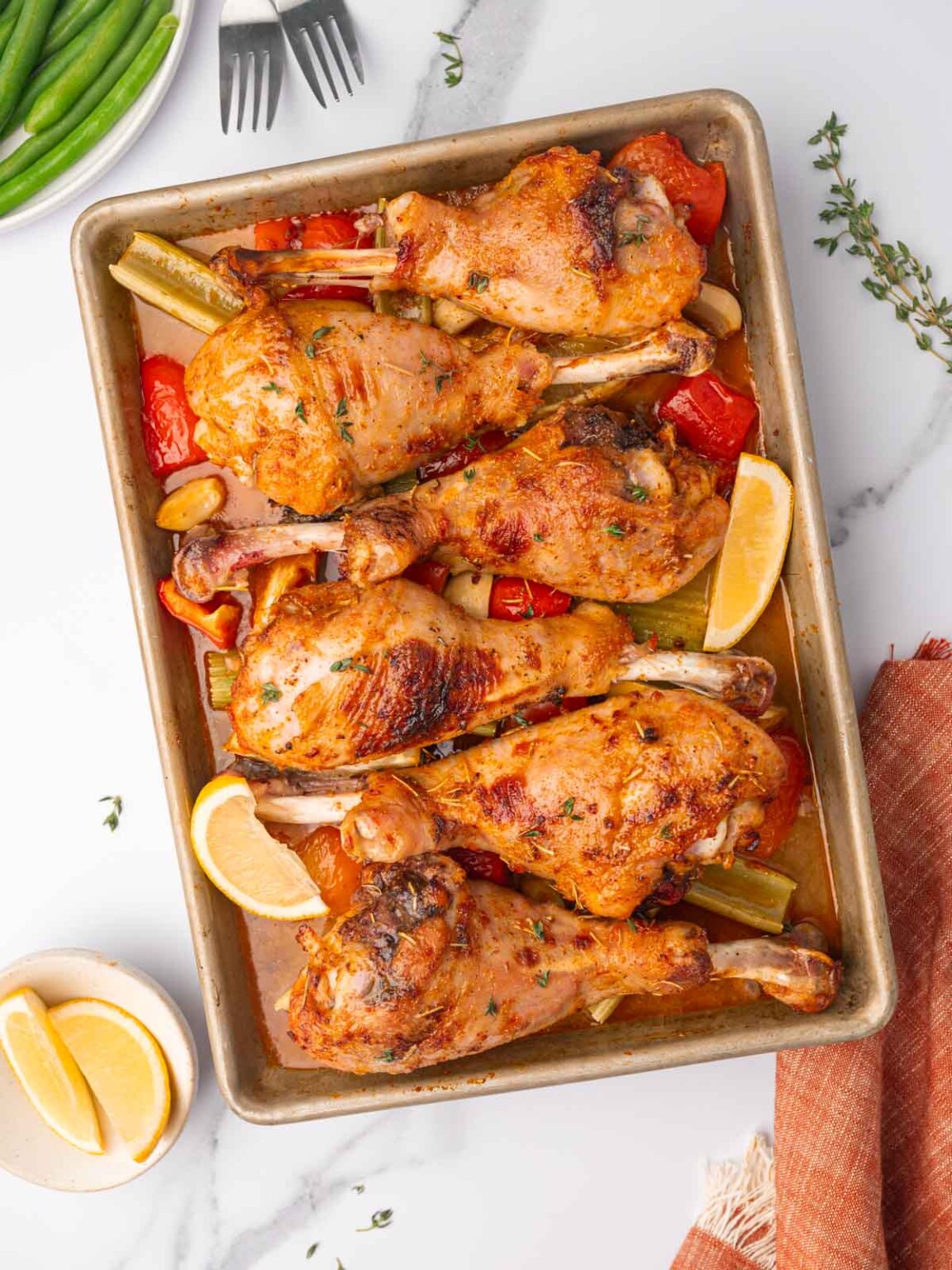 Baked Turkey Drumsticks – Cookin' with Mima