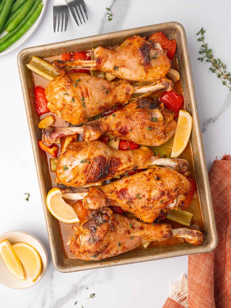 Baked Turkey Drumsticks – Cookin' with Mima