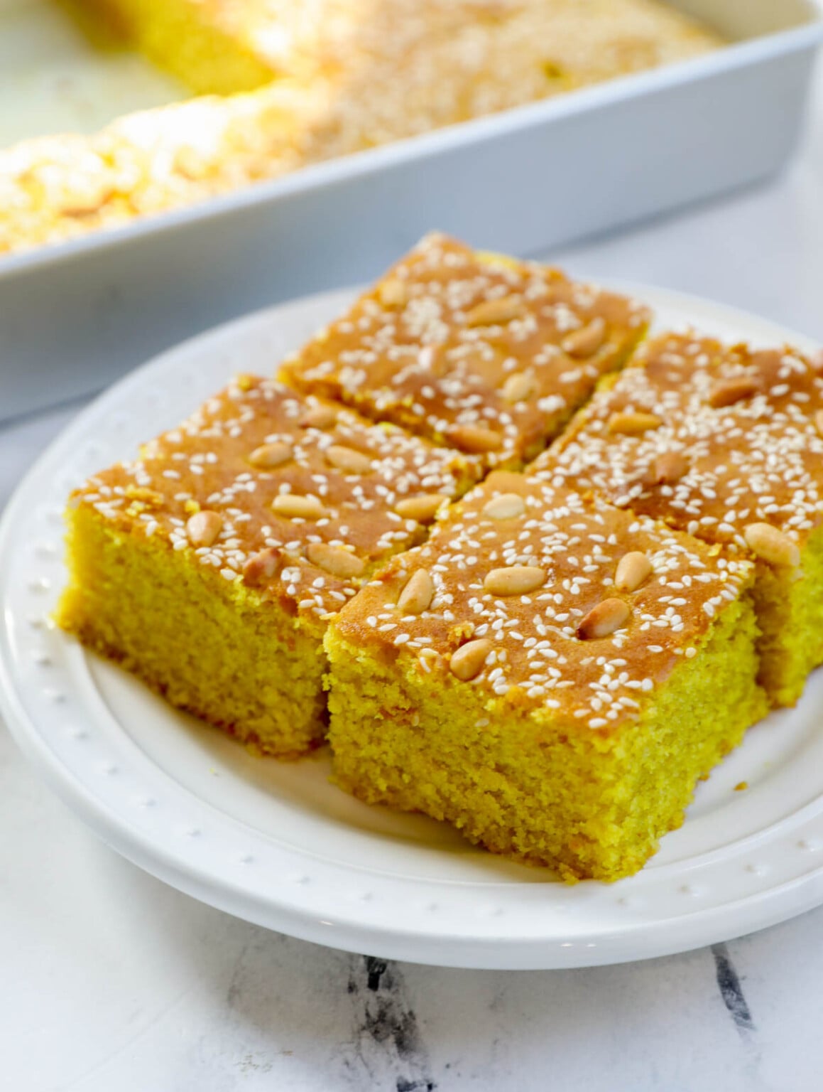 Sfouf Recipe (Lebanese Turmeric Cake) – Cookin' with Mima