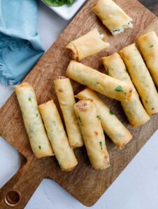 Lebanese Cheese Rolls (Rakakat Jibneh) – Cookin' with Mima
