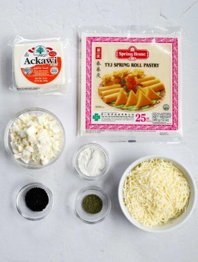 Lebanese Cheese Rolls (Rakakat Jibneh) – Cookin' with Mima